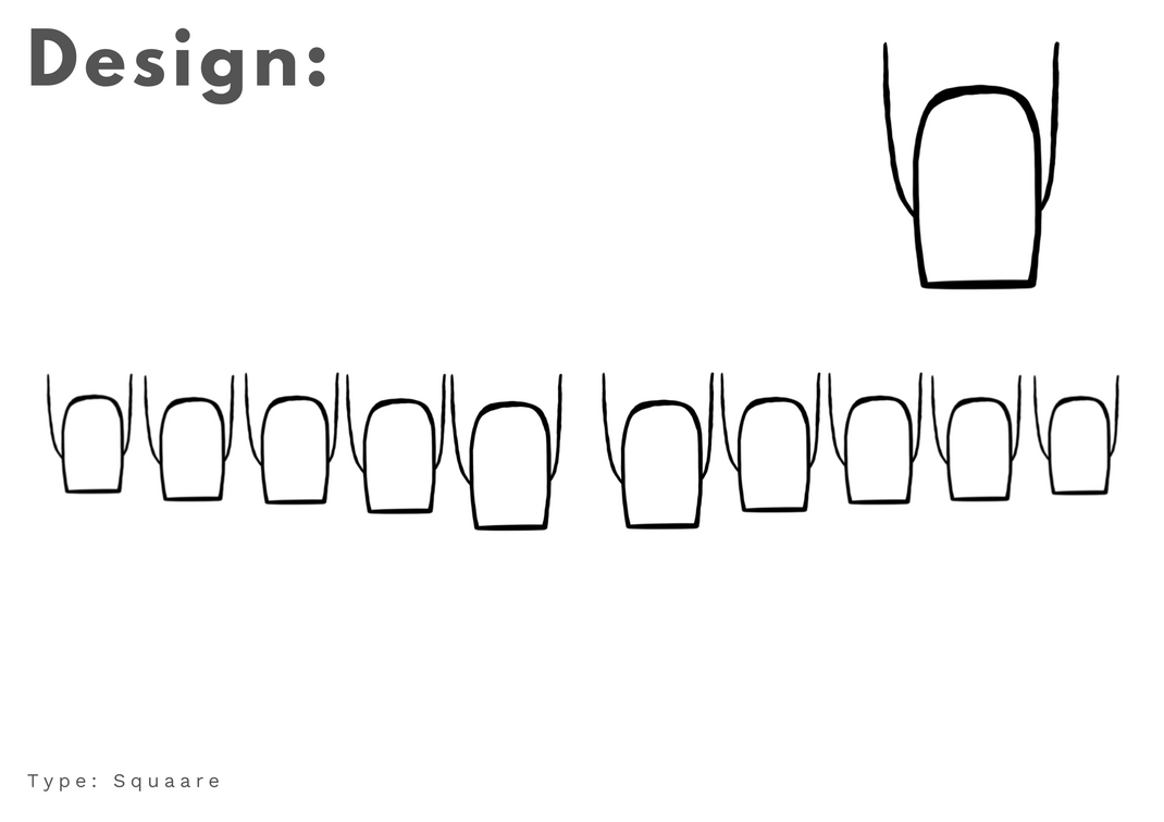 Nail Design Templates – Pressed & Refreshed | Luxury Press On Nails