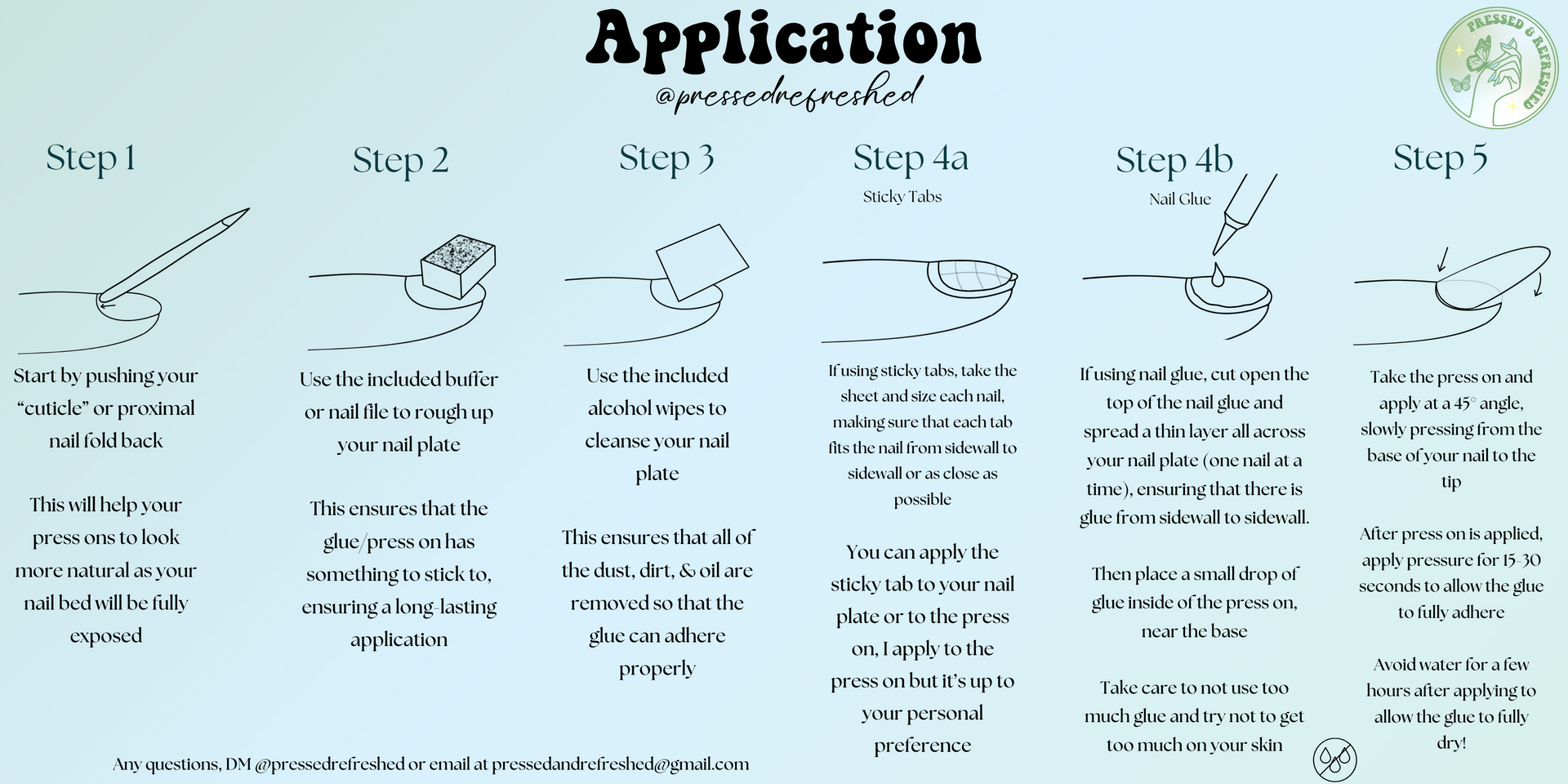 Pressed & Refreshed | How to Apply Press-On Nails: A Step-by-Step Guide ...